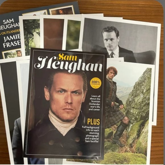 Sam Heughan | Other | Sam Heughan Outlander Jamie Fraser Collector Pack 8 Stunning Art Pics Mini ...